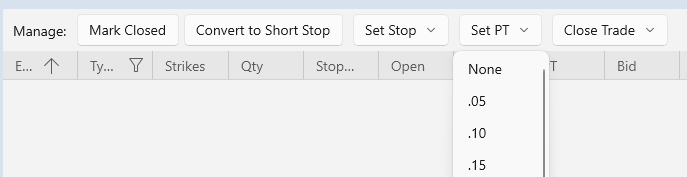 Manually Closing Positions – Trade Automation Toolbox