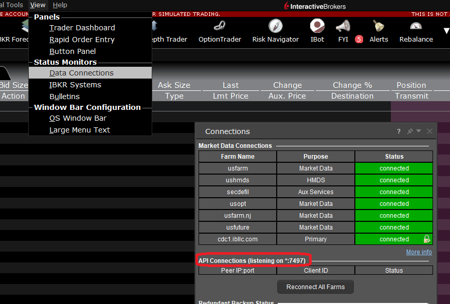 TWS Connection Problems – Trade Automation Toolbox