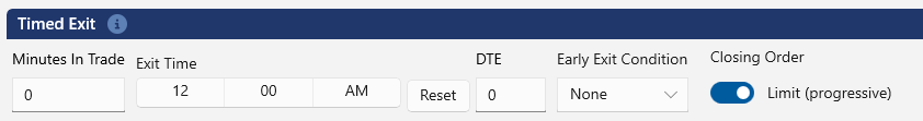 Trade Template - Part 4 - Profit Targets, Timed Exits, and Automatic Re ...