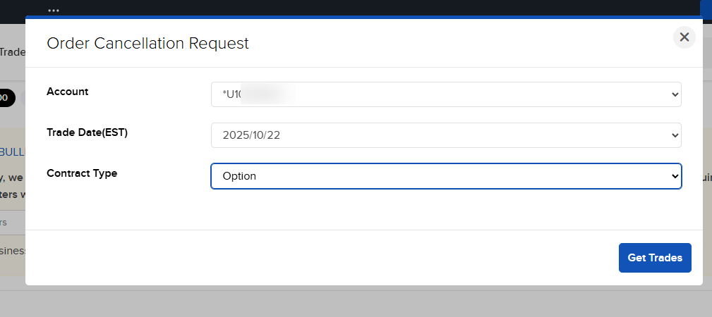 Submitting a Trade Bust or Price Adjustment Request – Trade Automation ...